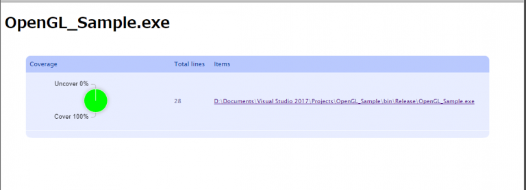 OpenCppCoverageを使ってC++のカバレッジを計測する - Corgi Lab. ～備忘録のための技術ブログ～